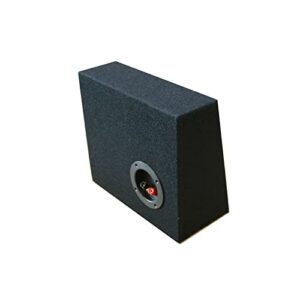 2X Single Sealed Angle 12 Inches Truck Subwoofer Box Enclosure with Thick Heavy Duty MDF - 12" Inches Woofer (2 Pieces)