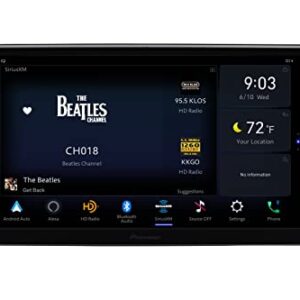 Pioneer DMH-WT8600NEX 10.1" - Amazon Alexa Built-in, Android Auto, Apple CarPlay, Bluetooth - Floating Type Multimedia Receiver