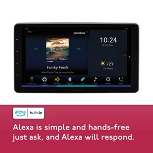 Pioneer DMH-WT8600NEX 10.1" - Amazon Alexa Built-in, Android Auto, Apple CarPlay, Bluetooth - Floating Type Multimedia Receiver