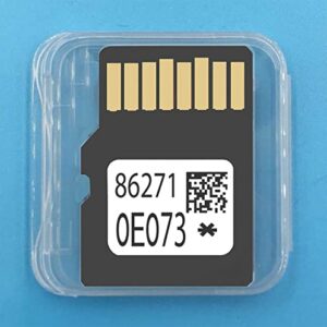 Latest Maps Updated 86271 0E073 Navigation GPS Card Compatible with Toyota Prius 4 Runner Sync USA/Canada Maps