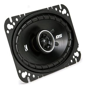 KICKER DSC460 4x6-Inch (100x160mm) Coaxial Speakers, 4-Ohm (Pair)