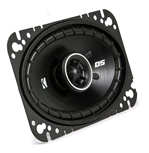 KICKER DSC460 4x6-Inch (100x160mm) Coaxial Speakers, 4-Ohm (Pair)