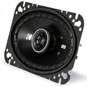 KICKER DSC460 4x6-Inch (100x160mm) Coaxial Speakers, 4-Ohm (Pair)