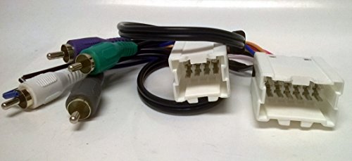 Wire Harness for Installing a New Radio into a Nissan, 350Z, 2003, 2004, 2005. Replace The Factory Bose or Premium Amplified System