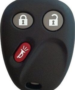 AmericanAutomotiveSupply - 1 New Replacement Keyless Entry 3 Button Remote Car Key Fob for Select GM w/Free DIY Programming Guide LHJ011, 21997127