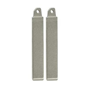 aks keys new uncut remote flip key blade insert compatible with kia – sy5jfrge04 (2 pack)