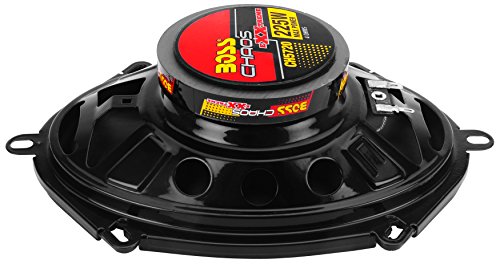 BOSS Audio Systems CH5720 Car Speakers - 225 Watts of Power Per Pair and 112.5 Watts Each, 5 x 7 Inch, Full Range, 2 Way, Sold in Pairs, Easy Mounting