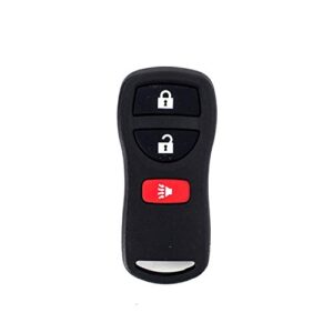 new keyless entry remote key fob clicker transmitter for nissan frontier armada murano pathfinder quest sentra titan versa xterra/infiniti qx4 fx35 fx45 kbrastu15,by autokeymax (single)