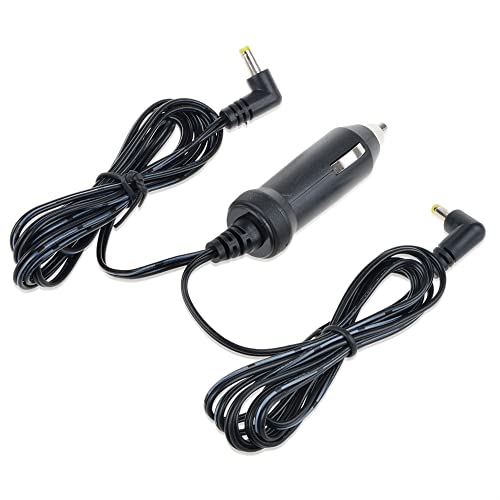 Dysead Car Adapter with 2 Output Compatible with Insignia NS D7PDVD Dual Screen Portable DVD Player