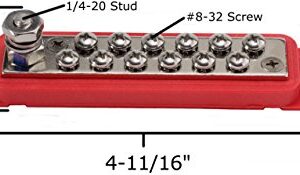 Fastronix 12 Terminal Power and Ground Distribution Block Kit