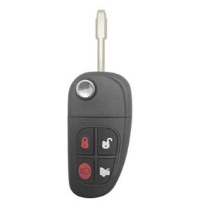 replacement for 2002 2003 2004 2005 2006 2007 2008 jaguar x-type xtype key fob fccid: nhvwb1u241, cwtwb1u243 ;by auto key max (single)