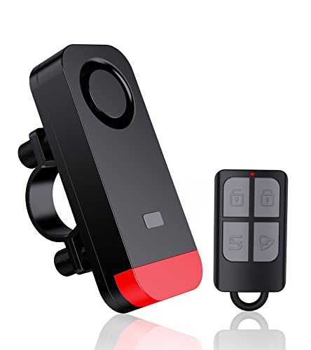 120db Anti Theft Alarm for Bike Motorcycle Ebikes Electric Scooter Bicycle: Car Motion Sensor Alarms with Control Remote Catalytic Converter Anti Theft Device Auto Security System Accessories