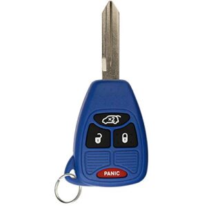 keyless entry remote 4btn navy key fob for chrysler jeep (m3n5wy72xx)