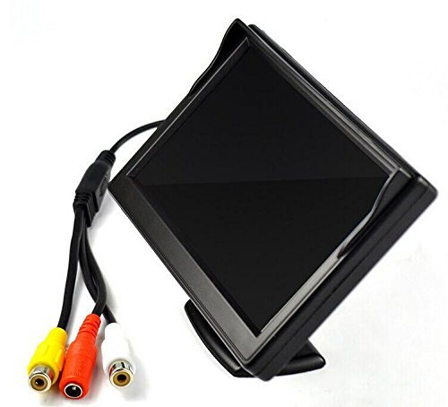 BW 5" High Resolution HD 800 * 480 (no 320 * 240) Car TFT LCD Monitor Screen with 2ch Video for Car Rearview Backup Cameras/Car DVD/VCD/GPS/Other Video Equipment