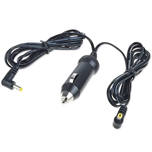 HISPD in Car Charger Adator Compatible with Bush PDVD-163C Twin Screen DVD Player Dual Portable