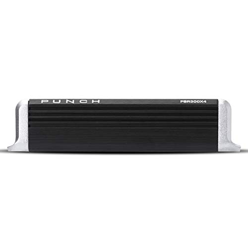 Rockford Fosgate PBR300X4 Punch 300 Watt 4 Channel Boosted Rail Amplifier