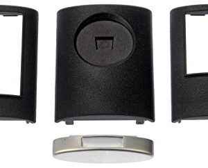 Dorman 13617 Keyless Entry Transmitter Cover for Select Cadillac Models, Black