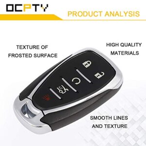 OCPTY 1 PCS Uncut Keyless Entry Remote Control Key Fob Transmitter Replacement for 17 18 19 for Chevrolet Sonic Cruze FCC ID:HYQ4AA IC:1551A-4AA P/N:13508768 5 Buttons