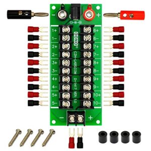 20amp 2×10 position barrier terminal block distribution module for ac dc