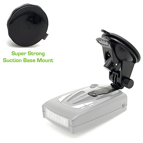 ChargerCity Super Strong Suction Mount for Whistler Radar Detector (CR65 CR 70 CR75 CR80 CR85 CR90 CR93 XTR Pro DE17xx XTR2xx XTR3xx XTR4xx XTR5xx XTR6xx All Whistler Radar Models)