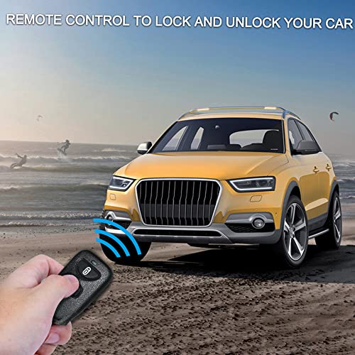 Shkalacar 12V Universal Car Auto Remote Central Kit, Door Locking Vehicle Keyless Entry System,Auto Remote Lock System with 2 Remote Control