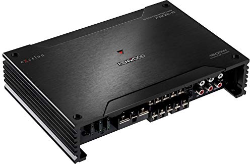 Kenwood eXcelon X802-5 5 Channel Power Amplifier 500 Watt RMS at 1 Ohm X8025 (Renewed)