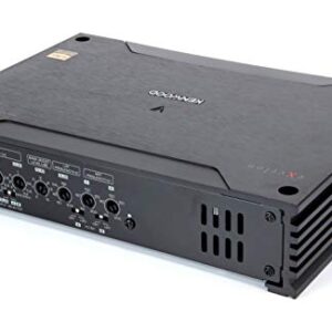 Kenwood eXcelon X802-5 5 Channel Power Amplifier 500 Watt RMS at 1 Ohm X8025 (Renewed)