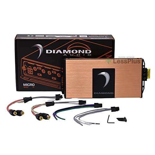 Diamond Audio MICRO4V2 4-Channel 600 Watts RMS Class D Amplifier