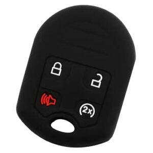 key fob keyless entry remote cover protector for ford explorer, f150 f250 f350 lincoln mark lt navigator cwtwb1u793)