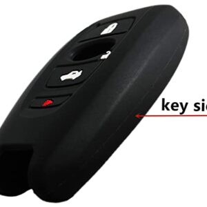 Silicone rubber Smart Key Fob Covers Case Protector Keyless Remote Holder for Subaru Forester Sti Outback XV Crosstrek Impreza BRZ WRX