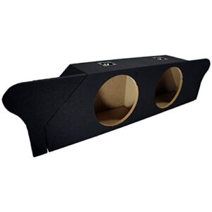 compatible with 2010-2013 chevy camaro ls lt ss dual 12″ subwoofer enclosure speaker sub box new