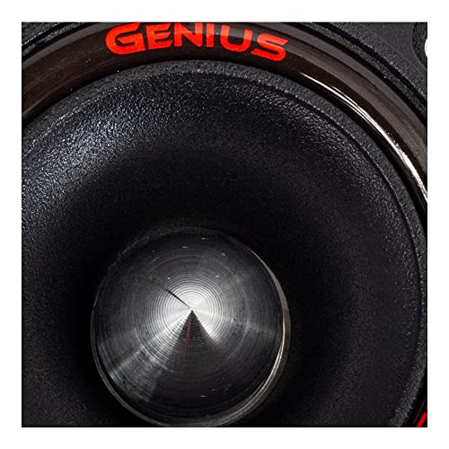 Genius Audio GPRO-T09 1", 35 Watts RMS - 150 Watts Max, Pro Audio Titanium Super Bullet Tweeter Speaker, Aluminum Diaphragm Car Audio Speaker, Ferrite Magnet, 4 Ohms (1 Speaker)