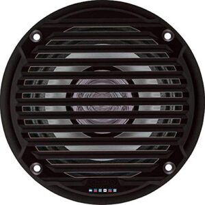 Jensen MS5006BR Black 5.25" Dual Cone Waterproof Speakers