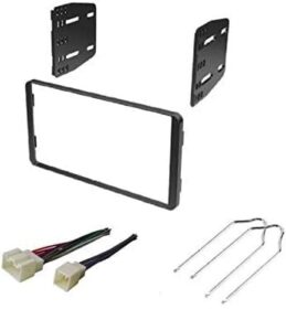 asc car stereo radio install dash kit, wire harness, and radio tool to install a double din aftermarket radio for select ford lincoln mazda mercury vehicles – compatible vehicles listed below