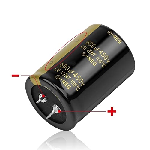 VNOIFDE Horn Electrolytic Capacitor, 200v 1000uf 30x35mm for HiFi Amplifier High Frequency Low ESR (Size : 2Pcs)