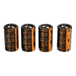 4pcs 3050mm Replacement Electrolytic Capacitor for Elna Audio 63V 10000UF