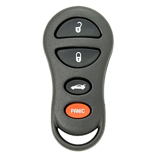 Keyless2Go Replacement for New Keyless Entry 4 Button Remote Car Key Fob for Vehicles That Use GQ43VT17T