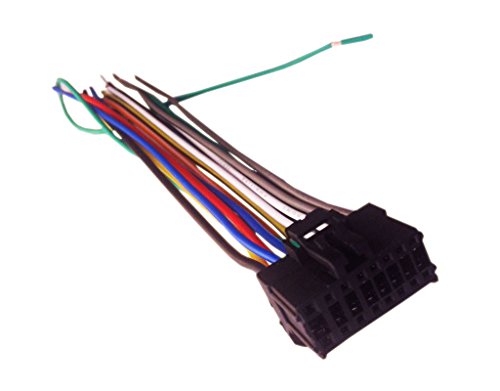 16 Pin Auto Stereo Wiring Harness Plug for Pioneer AVH-X3500BHS / AVH-X3600BHS / AVH-X5500BHS / AVH-X8500BHS