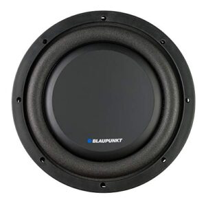 blaupunkt gtx100s 10″ slim line subwoofer 1200 watts 4 ohms, black