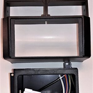 Double Din Dash kit, Harness, Antenna Adapter and Pocket for Installing a New Radio into a Chevrolet and GMC Full Size Blazer (92-94), Full Size Pickup (88-94), Suburban (92-94), GMC Yukon (92-94)