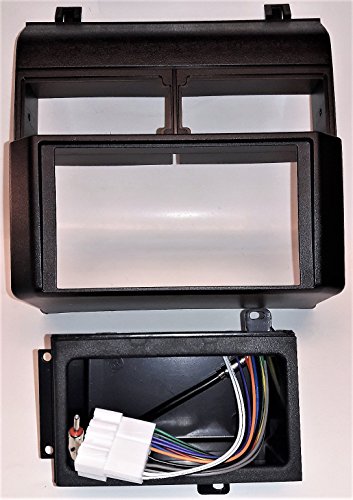 Double Din Dash kit, Harness, Antenna Adapter and Pocket for Installing a New Radio into a Chevrolet and GMC Full Size Blazer (92-94), Full Size Pickup (88-94), Suburban (92-94), GMC Yukon (92-94)