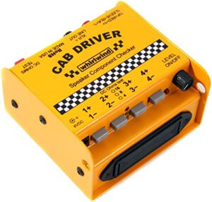 whirlwind cabdriver speaker component checker