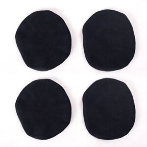 Pack of 4 Cloth Ear Cover for Pilot Aviation Headset