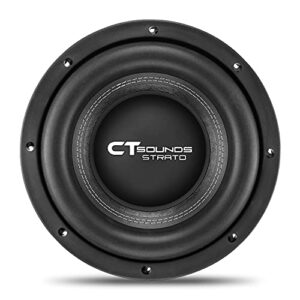 CT Sounds STRATO-10-D4 2500 Watts Max 10 Inch Car Subwoofer Dual 4 Ohm