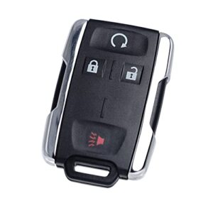 key fob remote replacement fits for chevy silverado gmc sierra 1500 2500 3500 2014 2015 2016 2017 2018 2019 2020 gmc canyon chevrolet colorado 2015-2021 keyless entry remote start m3n-32337100