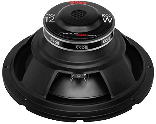 BOSS Audio Systems CXX12 Car Subwoofer - 1000 Watts Maximum Power, 12 Inch , Single 4 Ohm Voice Coil, Sold Individually,Black