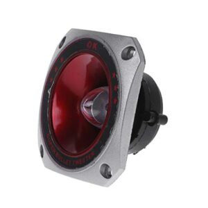 caralin 2PieceS Speaker Tweeter 3" Colorful Flashing Piezoelectric Loudspeaker Treble Head Driver Player Tweeter