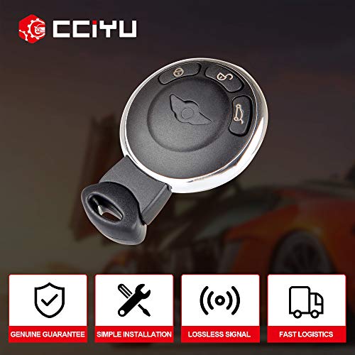 cciyu 1x Keyless Uncut for Smart Remote Blade Key for Nissan for Infiniti Series CWTWBU618 CWTWBU619 CWTWBU624 CWTWBU735 KR55WK49622 KR55WK48903