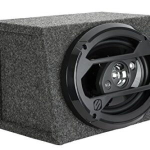 Scosche SE69KT 6x9 Single Car Speaker Enclosure with Gray Carpet