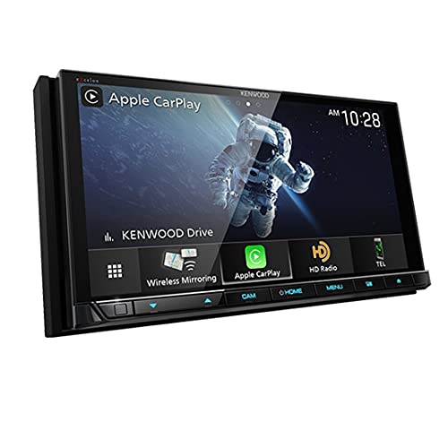 KENWOOD DDX9707S 6.95" Capacitive Touch Screen DVD Multimedia Receiver with Apple CarPlay & Android Auto